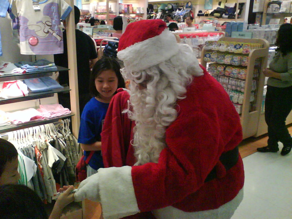 Santa Claus Costume – Mascot Rental for Event & Children Party